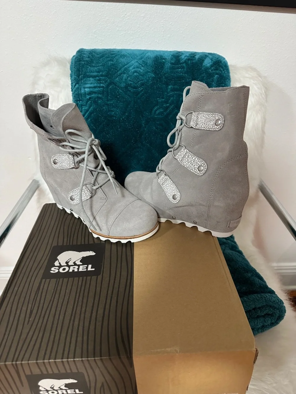 Sorel | Shoes | New Sorel Joan Of Arctic Wedge Boots | Poshmark
